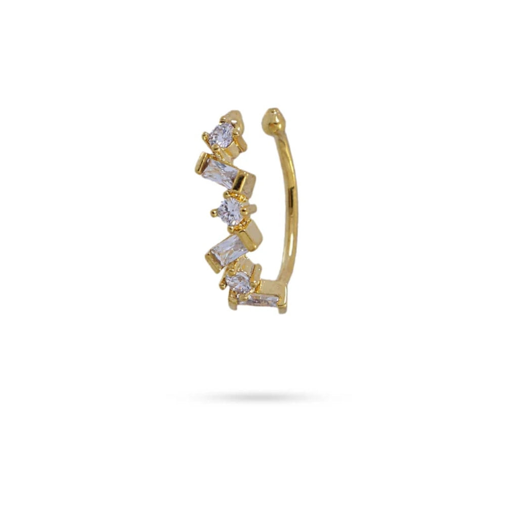 Steel Multistone Ear Cuff | Anartxy – Ivy's Attic